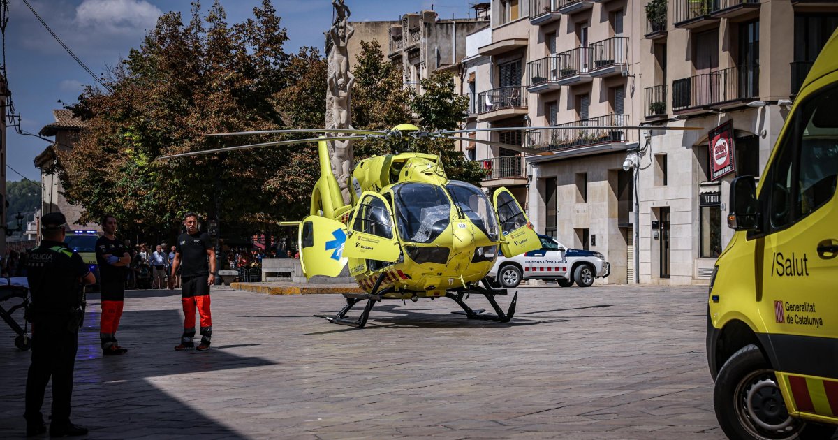 La diada de Sant Fèlix es reprèn després de l'evacuació d'una ...