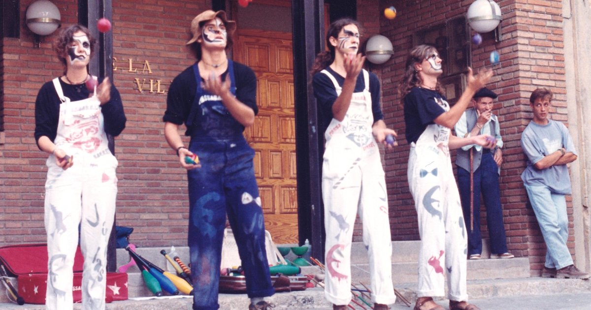 Els degans del circ bufen les trenta espelmes