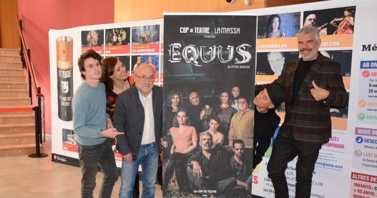 La actriz tarraconense Mercè Rovira sube al escenario con 'Equus'
