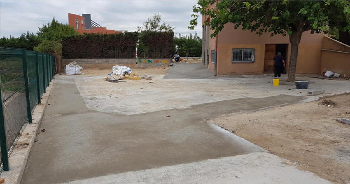 Finalitzen les obres de millora de l'escola Sant Julià de l'Arboç Finalitzen les obres de millora de l'escola Sant Julià de l'Arboç