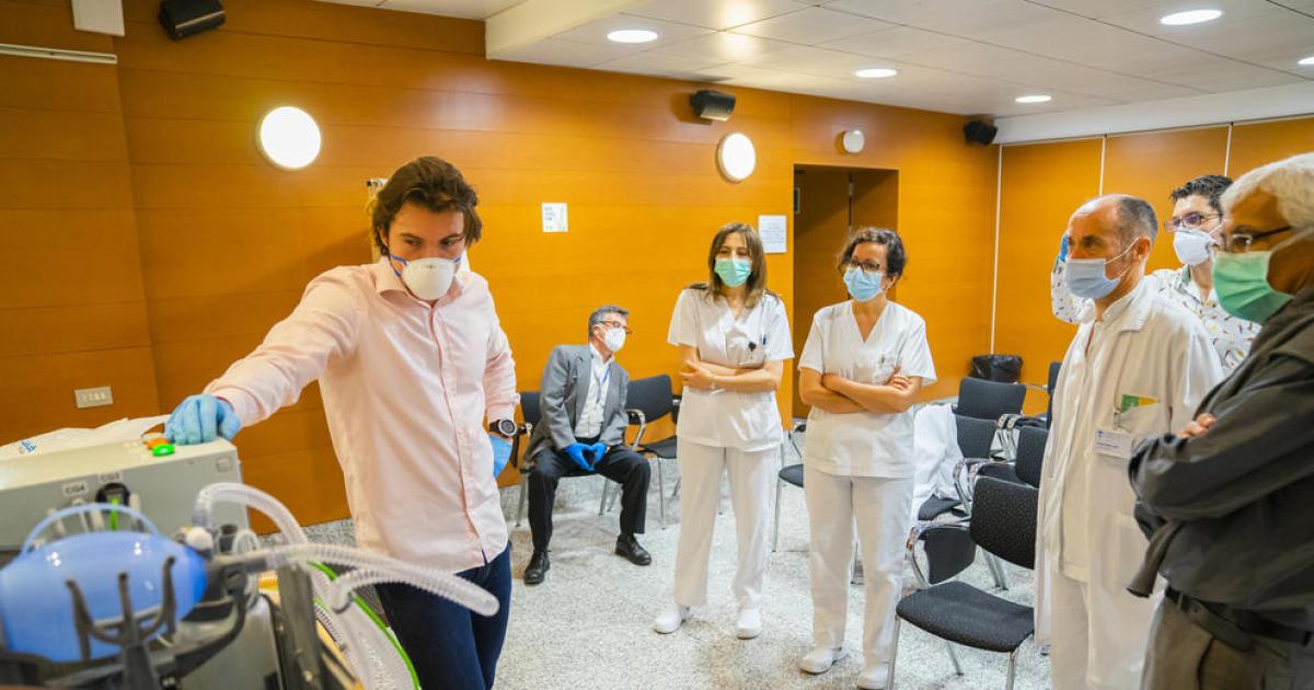 Els hospitals Santa Tecla i Sant Joan reben respiradors de campanya ...