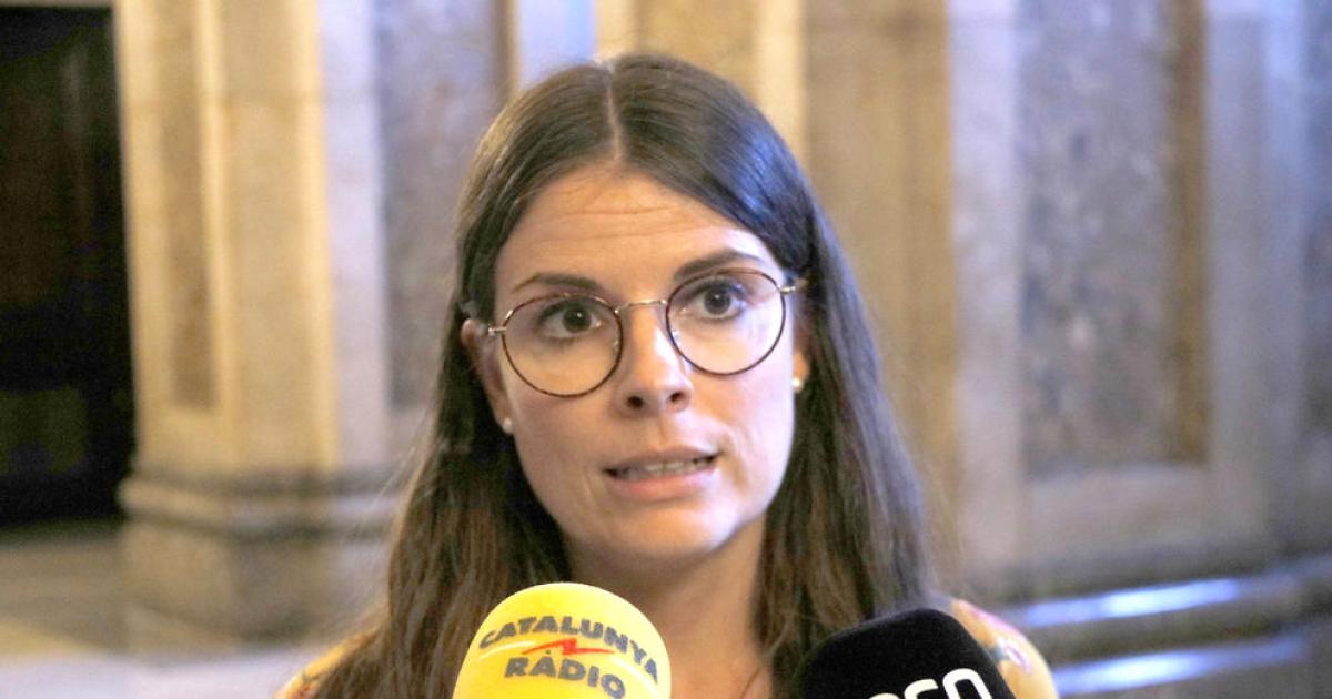 L'ebrenca Mònica Sales, portaveu de JxCat al Parlament en substitució ...
