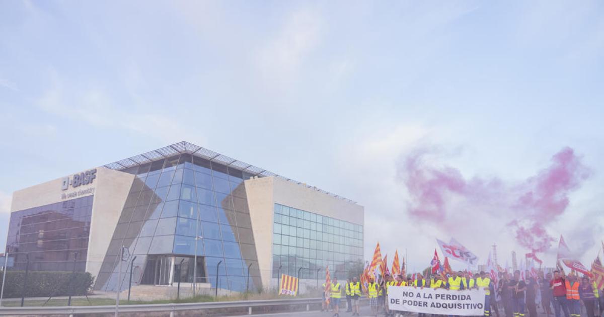Los trabajadores de BASF no aceptan la propuesta de la empresa e irán a ...