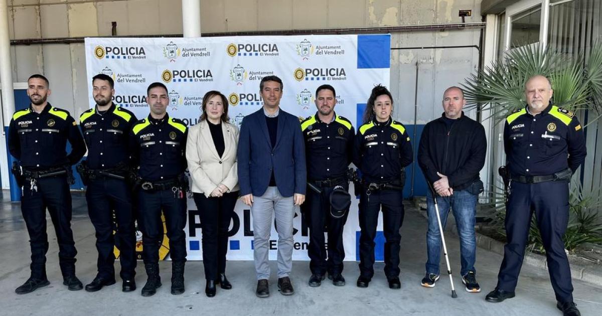 El Vendrell culmina la professionalització de la Policia Local