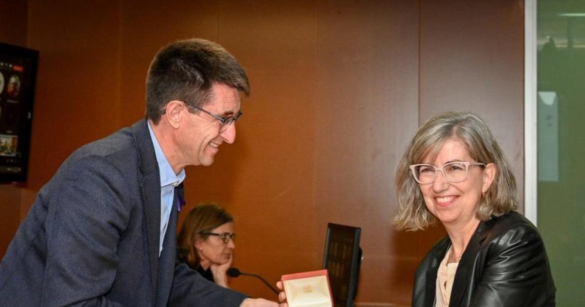 La URV distingeix la professora Inma Pastor