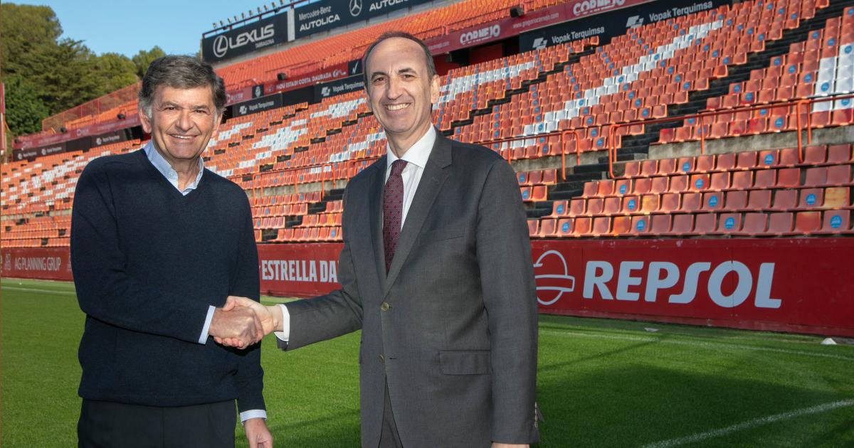 El Nàstic y Repsol renuevan su acuerdo de patrocinio