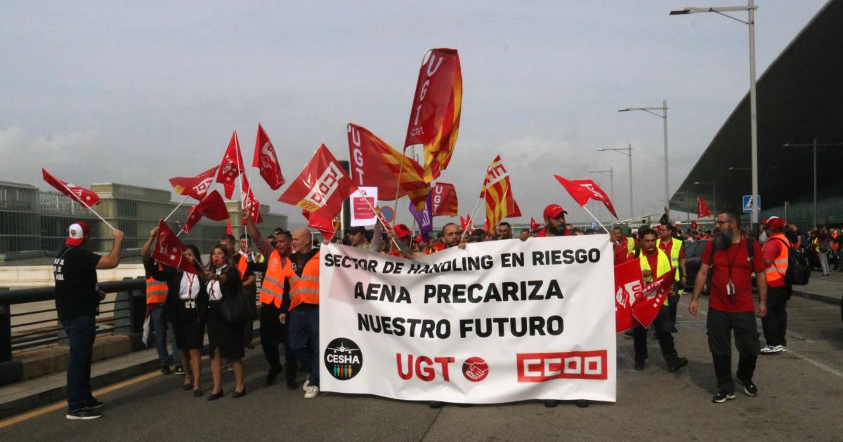 El personal d’Iberia manté la vaga el cap de setmana de Reis