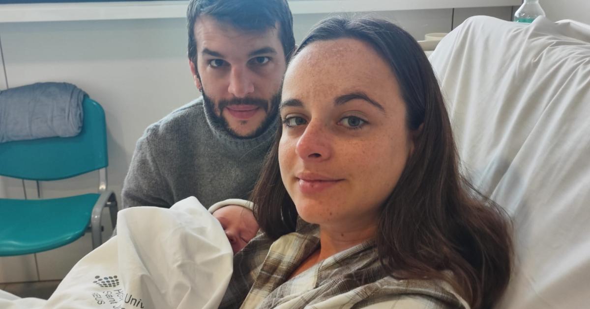 Víctor, el primer bebé del 2024 del Camp de Tarragona nace en Reus