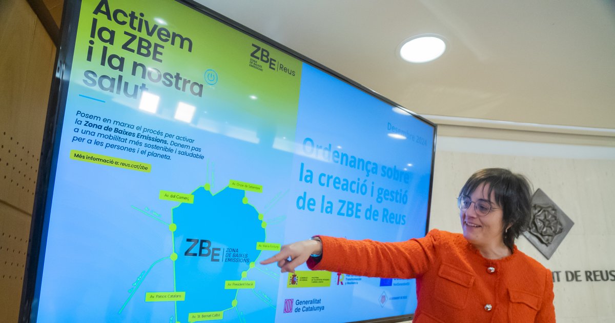 La ZBE se aplicará a Reus por fases, «informando y formando», por ...