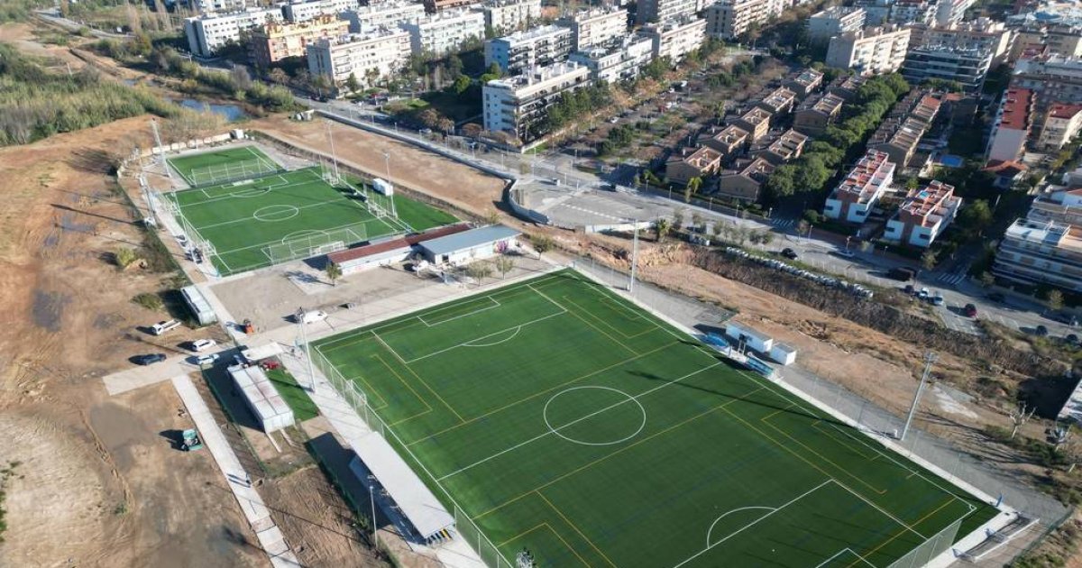 Finalizan las obras de rehabilitación de los campos de fútbol del ...