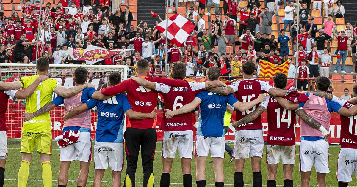 Llega la hora de la verdad: el Nàstic reanuda el camino a Segunda con un Nou Estadi lleno a su lado