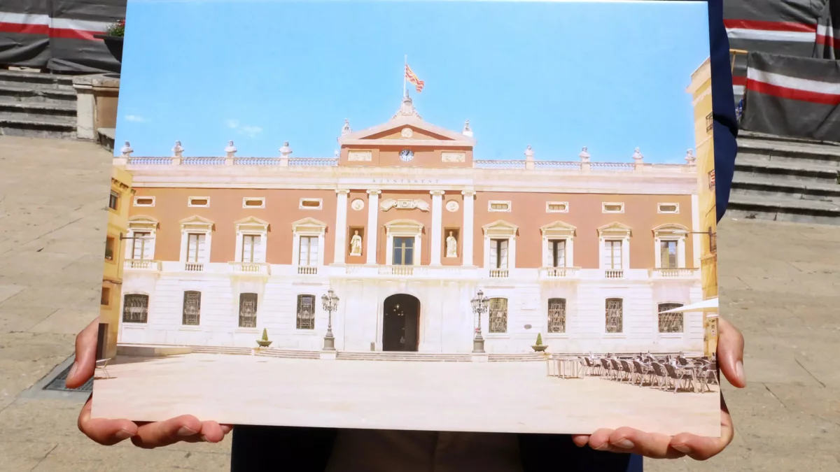 La façana de l'Ajuntament de Tarragona recuperarà els colors originals ...