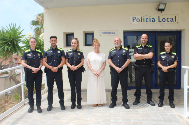 Creixell incorpora cuatro nuevos agentes interinos para la Policía Local