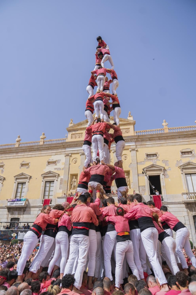 Castells primer domingo Santa Tecla