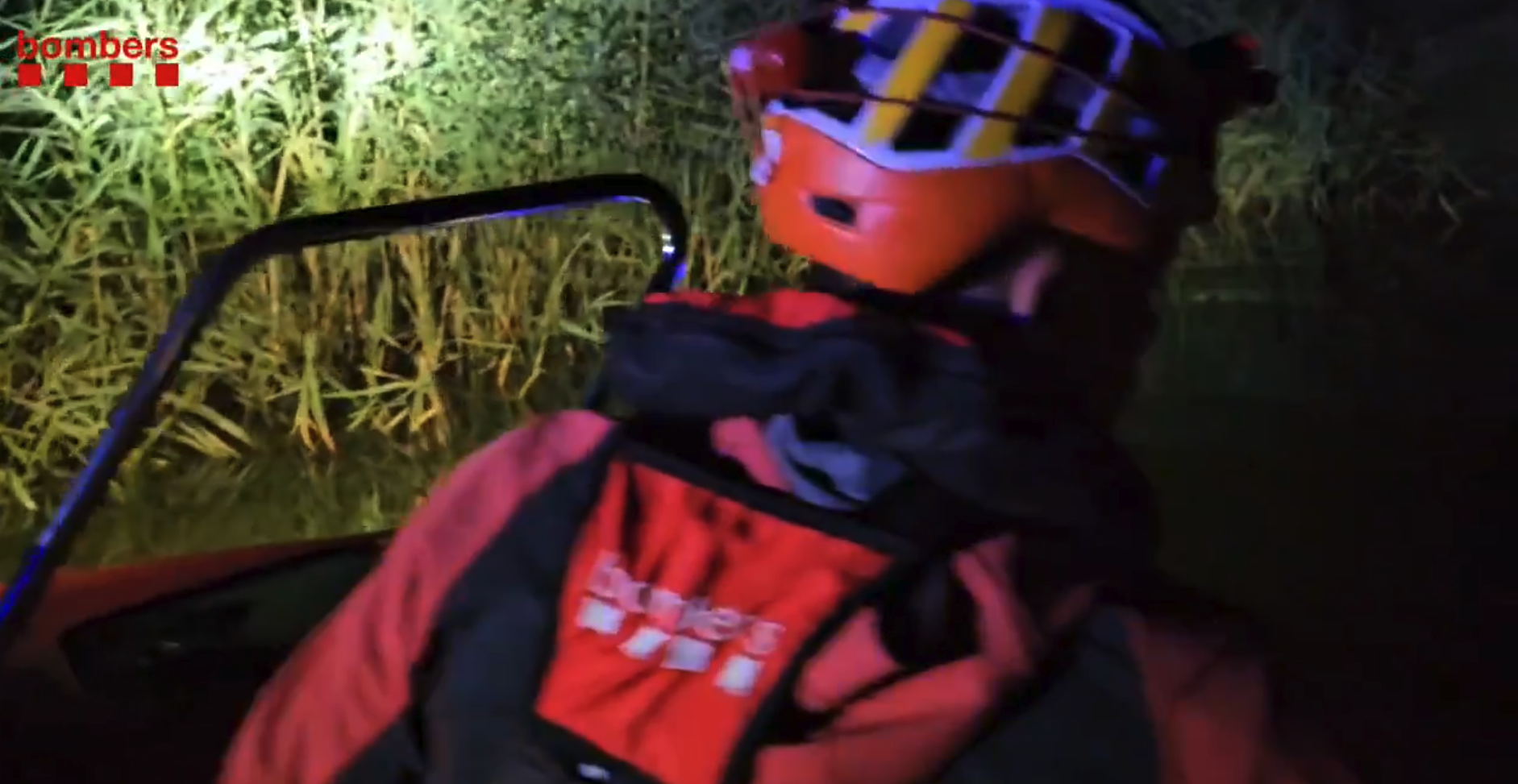 Una patrulla de los Mossos impactó contra el ciclomotor accidentado con ...