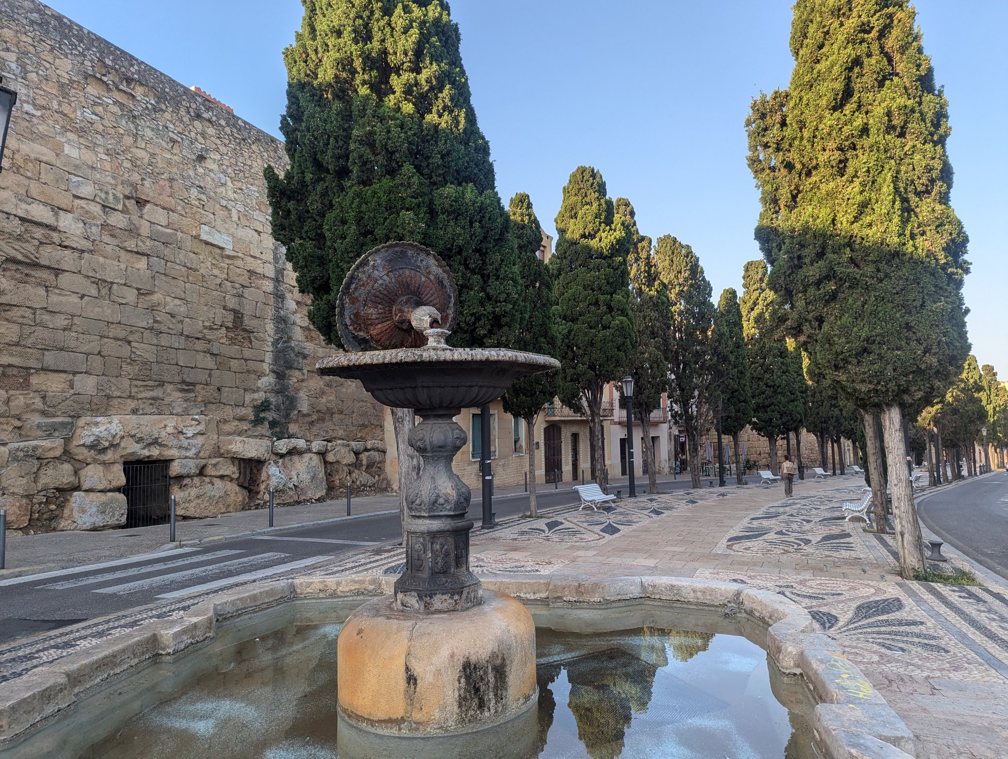 Aparece partida la fuente del Portal del Roser de Tarragona
