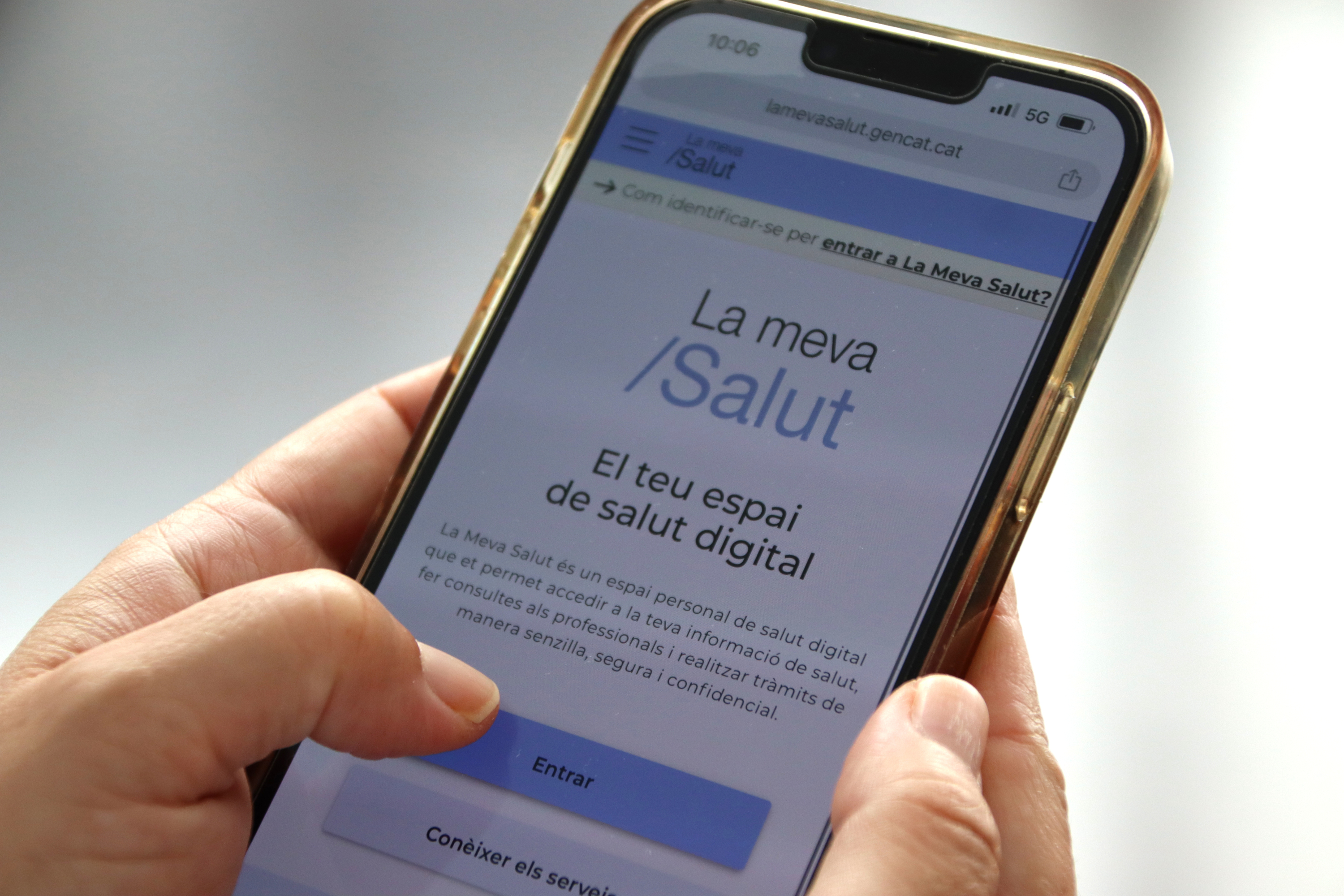 Salut activa la doble autenticación para entrar con contraseña a 'La ...