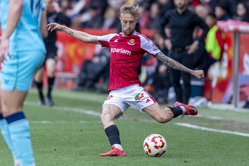 Les centrades de Víctor Narro, l’arma més afilada del Nàstic de Dani Vidal