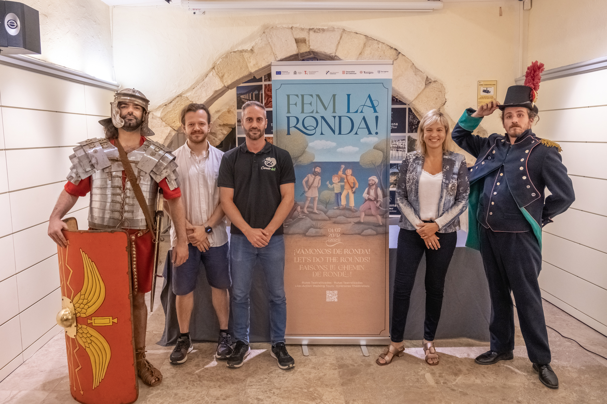 Tarragona Turisme ofrece visitas teatralizadas en el Camino de Ronda