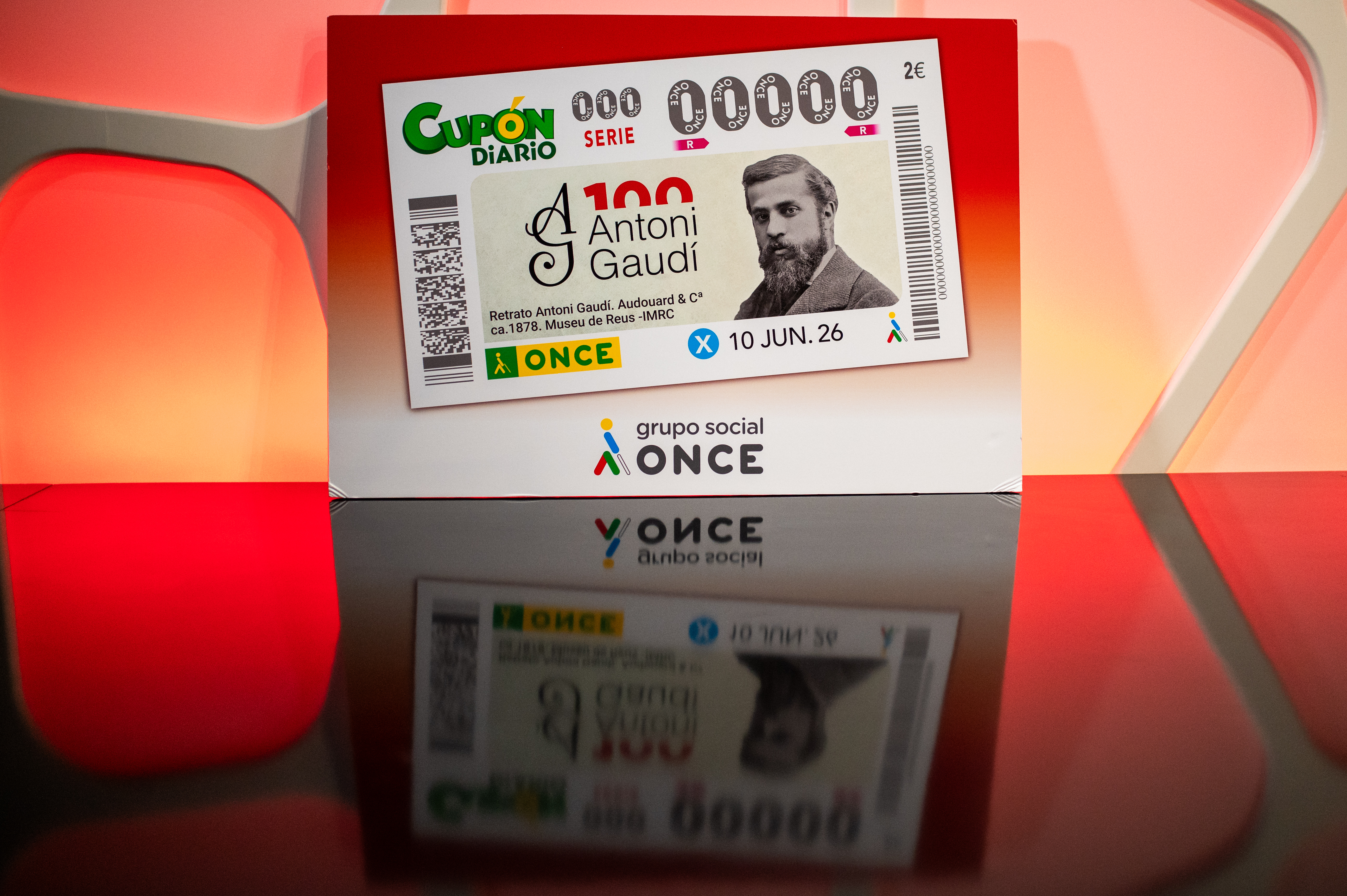 L'ONCE il·lustra 5 milions de cupons dedicats al centenari de la mort d ...