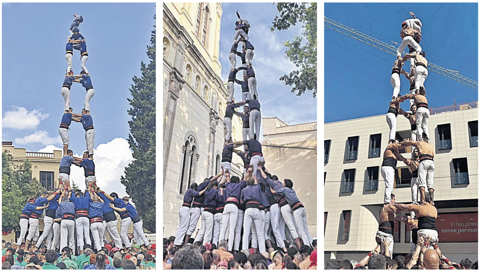 Els Xiquets de Reus volen la clàssica de vuit